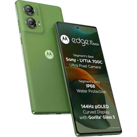Motorola Edge 50 Fusion 5G, 8GB 256GB, 6,7 pOLED, 5000mAh, Dual Sim, Verde foresta | CSmobiles