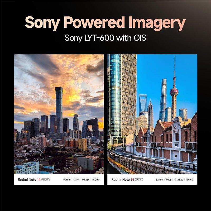 Xiaomi Redmi Note 14 Pro 5G, 12+512 Go, appareil photo AI 200MP ...